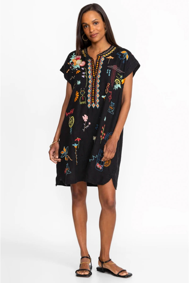 Johnny Was Lemona Dress Lined B36323 4 Bacio Collection