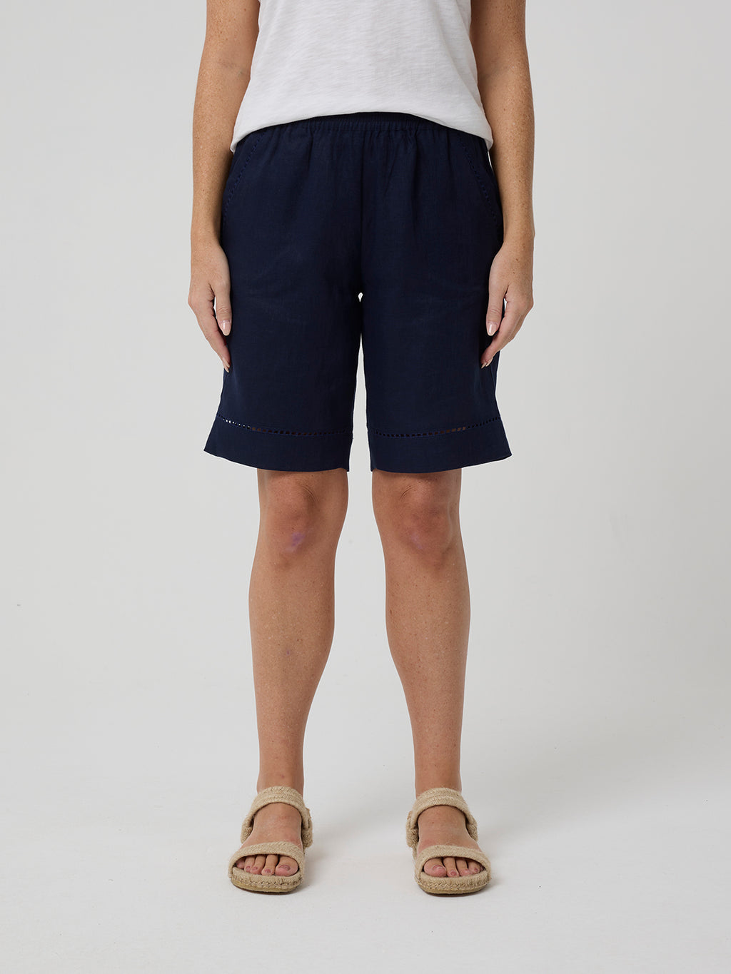 Yarra Trail Lace Trim Short YT24H5787 – Bacio Collection